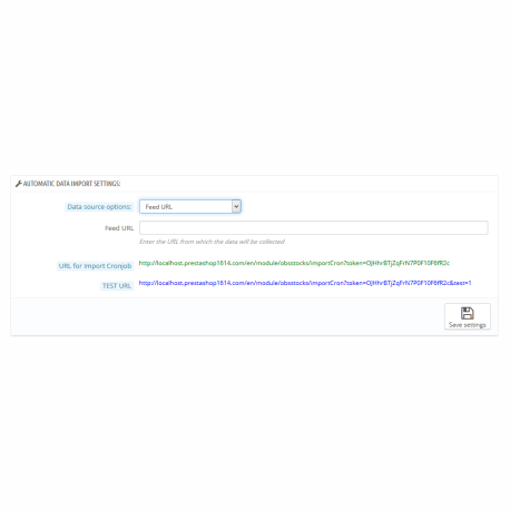 Prestashop Module: Update Stock and Prices CSV/URL/FTP + Alerts